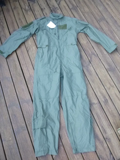 BRITISH ARMY AIRCREW Fr Coverall Sage Green Raf Boiler Suit Overalls ...