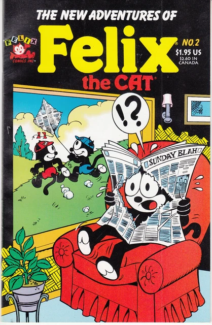 THE NEW ADVENTURES of Felix the Cat # 2 (of 7) (Felix Comics USA, 1992 ...