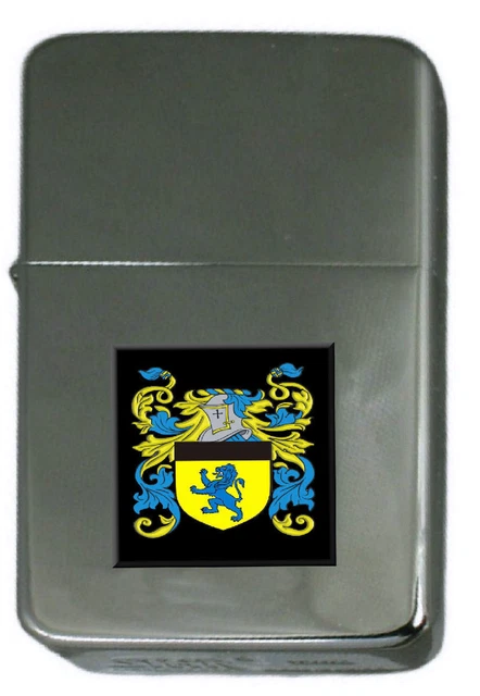 TUOHY FAMILIA CREST Apellido Escudo de Armas Cigarrillo Ligther ...