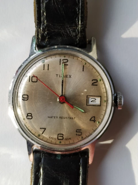 VINTAGE TIMEX SPRITE Mechanical Hand-Wind Watch - 1970’s 1974 - Water ...