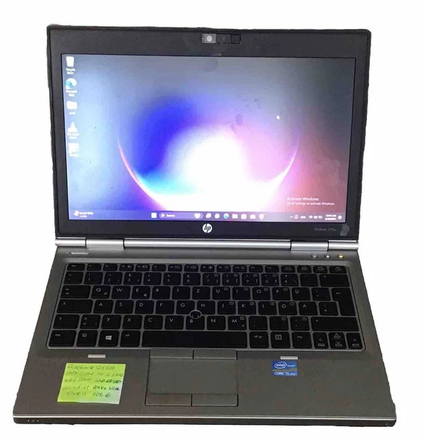 HP ELITEBOOK 2570P Intel Core i5-3Gen. 2,6 GHz 8 GB RAM 500 GB HDD ...