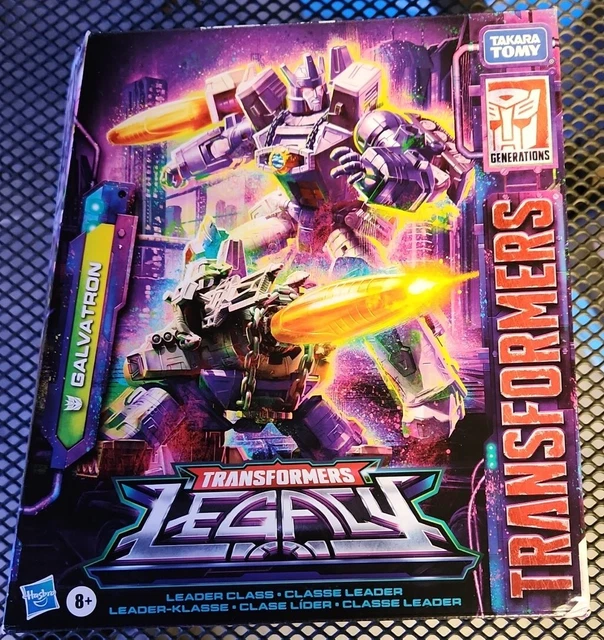 HASBRO TAKARA TOMY GALVATRON, LEGACY, Leader Class Transformers, 2022 ...