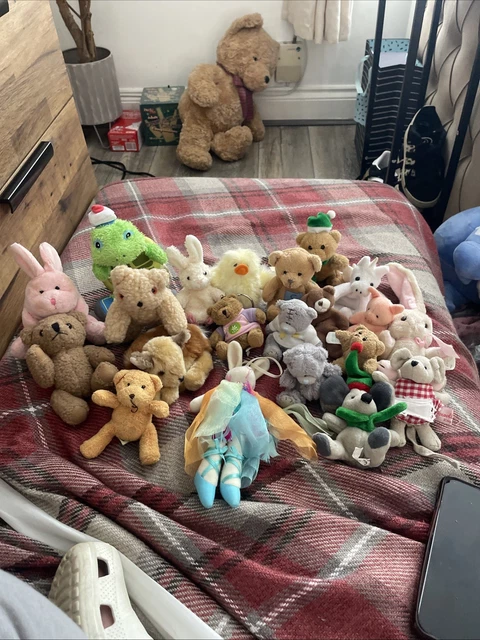 VINTAGE SOFT TOY bundle Soft Toy Plush £14.99 - PicClick UK