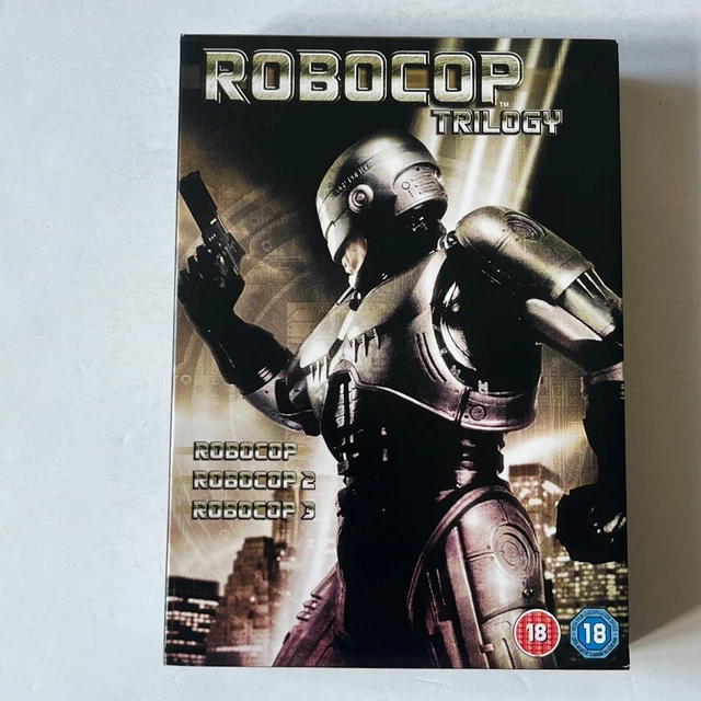 ROBOCOP TRILOGY DVD Box Set Science Fiction Dystopian Action Film Movie ...