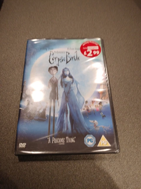 CORPSE BRIDE - Tim Burton's Johnny Depp Helena Bonham-Carter DVD New ...