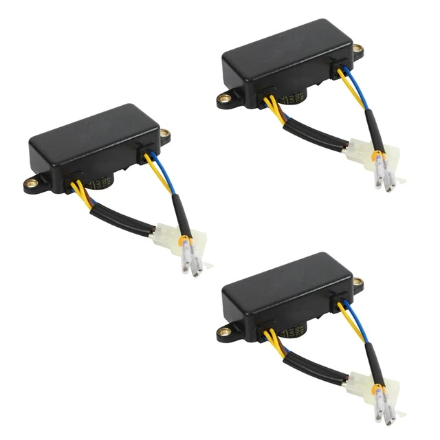 3X 2KW-3KW GASOLINE Generator Parts AVR Single-Phase Automatic ...