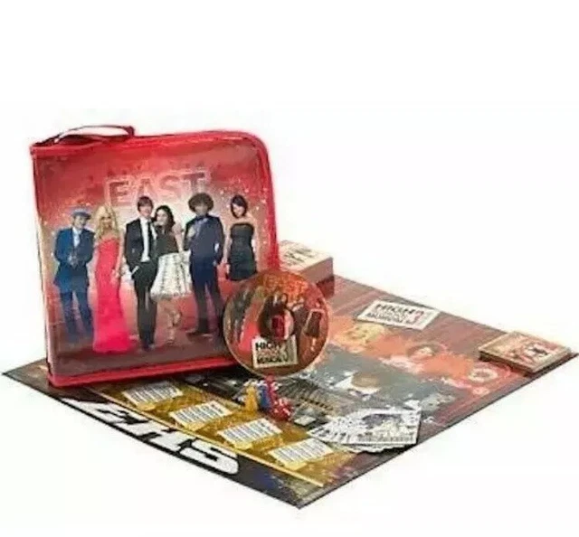 BOARD GAME W Portfolio Case + CD GIRLS Disney High School Musical 3 ...