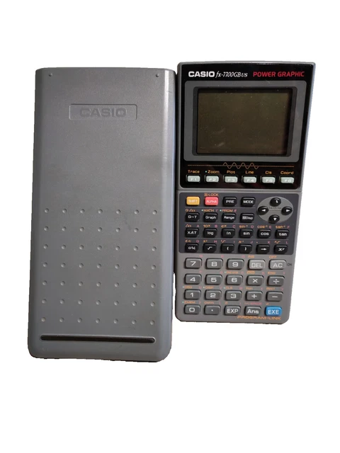 CASIO SCIENTIFIC POWER Graphic Calculator Fx-7700GBus Vintage SPARES OR ...