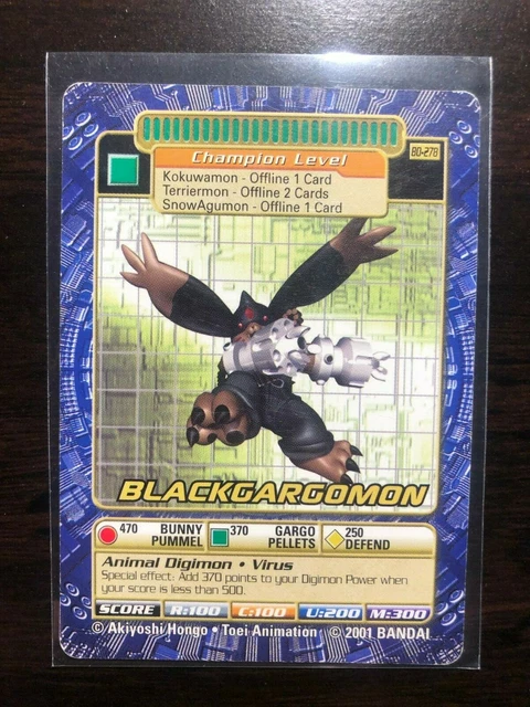 CARTE GCC TOEI Digimon Digi-Battle - Booster Series 6 - Bo-278 ...