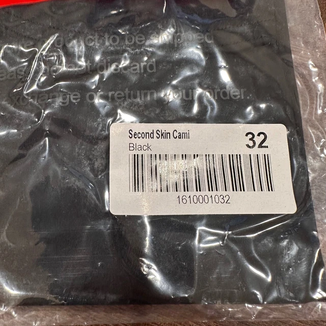 NWT RUBY RIBBON Second Skin Cami Black Size 32 Shapewear Tank Top ...