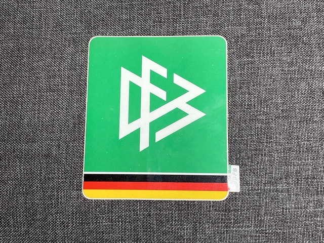 DEUTSCHER FUSSBALL-BUND ALTER DFB Sticker Deutsche Nationalmannschaft ...