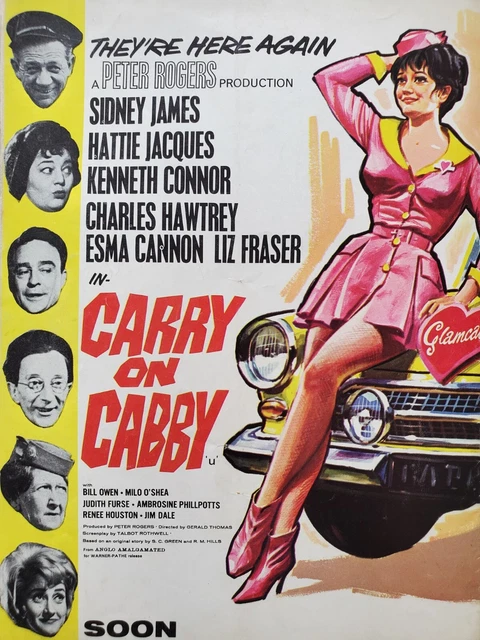 ABC FILM REVIEW Nov 1963 Carry On Cabby, Diana Dors, Natalie Wood, Jill ...