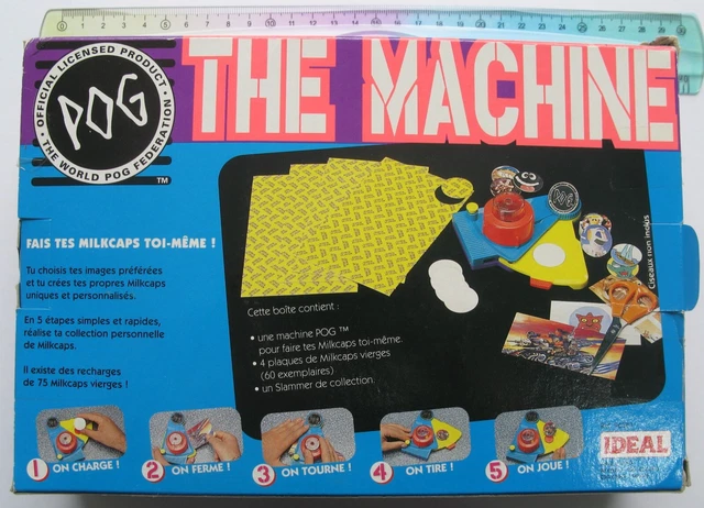 POG THE MACHINE * MACHINE POUR CREER DES POGS SOI-MEME * VINTAGE 1995 ...