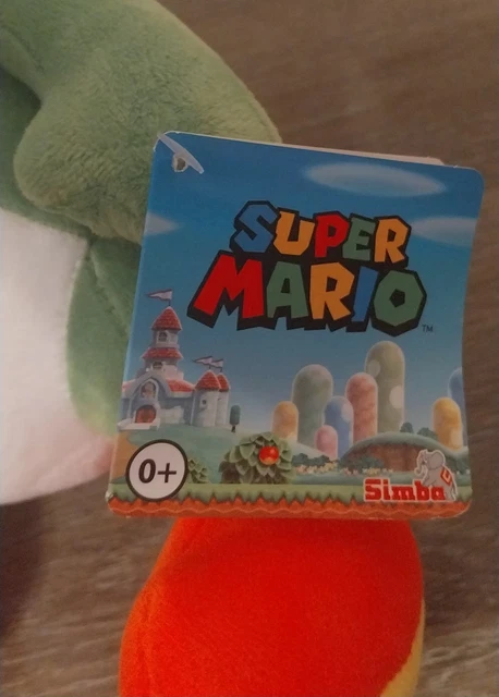 NINTENDO SUPER MARIO YOSHI Soft Plush 10" Toy - Simba Toys with Tag £17 ...