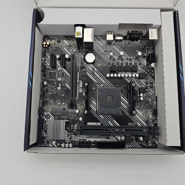 ASUS PRIME A520M-K - motherboard - micro ATX - Socket AM4 - AMD A520 ...