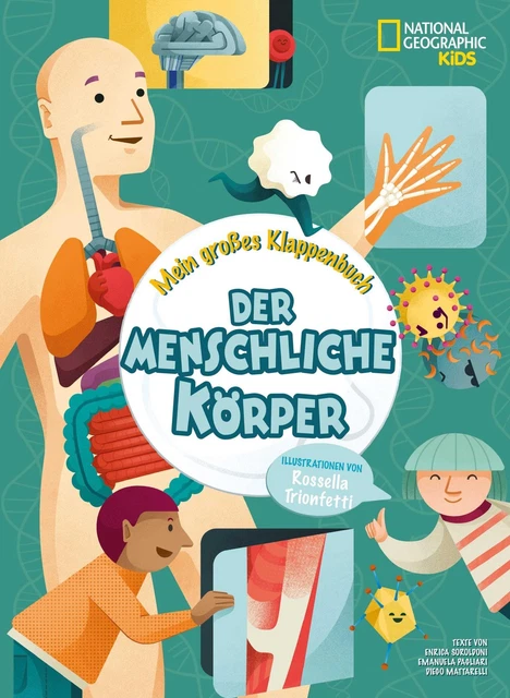 MEIN GROSSES KLAPPENBUCH: Der menschliche Körper | National Geographic Kids EUR 14,95 - PicClick DE