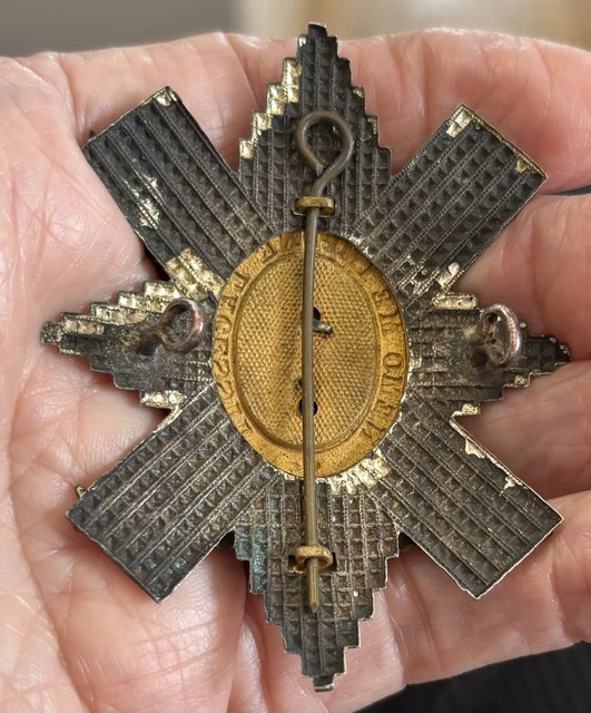 ROYAL HIGHLANDERS BLACK WATCH KC Officer’s Cap Badge, 76 x 59 mm ...