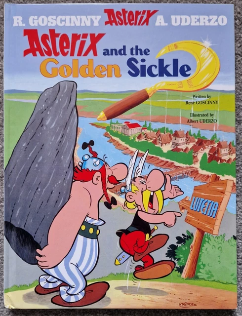 ASTERIX: ASTERIX AND the Golden Sickle Album 2 by Rene Goscinny 2004 Hardback EUR 9,36 - PicClick IT