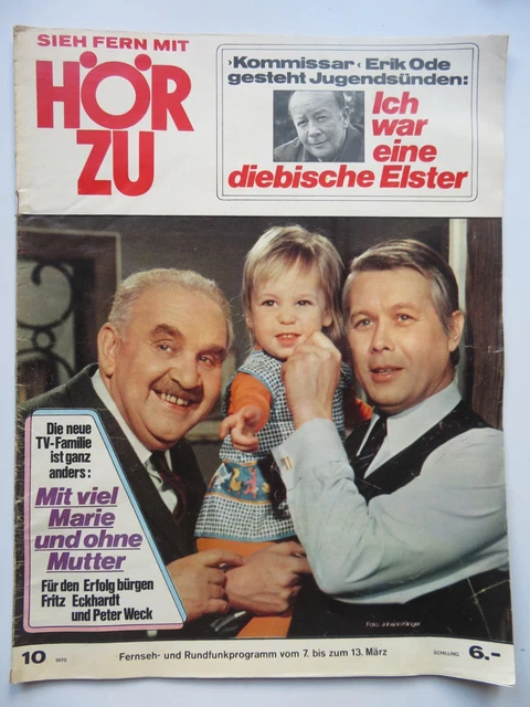 HÖRZU 10/1970, ERIK Ode, Peter Weck, Christiane Krüger, Fee von ...