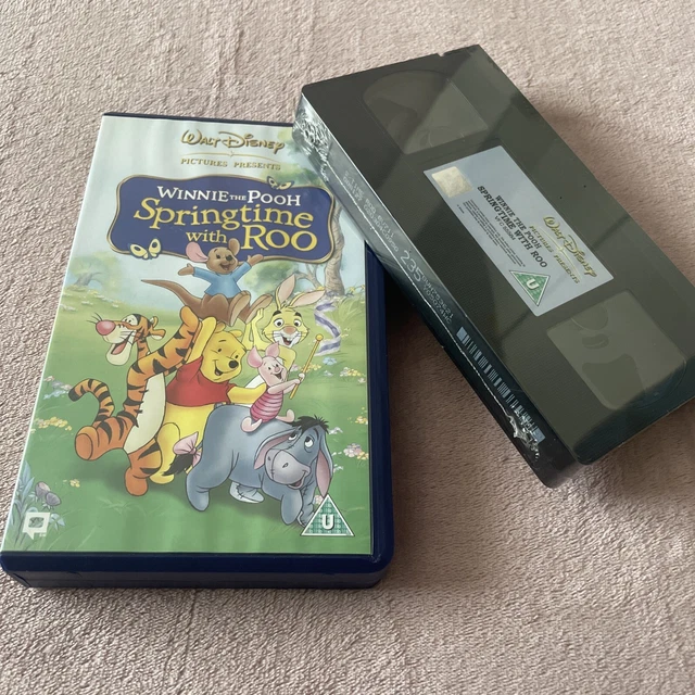 VINTAGE WALT DISNEY VHS Winnie The Pooh Springtime With Roo - Unopened ...