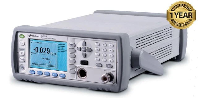 KEYSIGHT AGILENT N432A Thermistor Power Meter 6.5 digit ADC N432 A £ ...