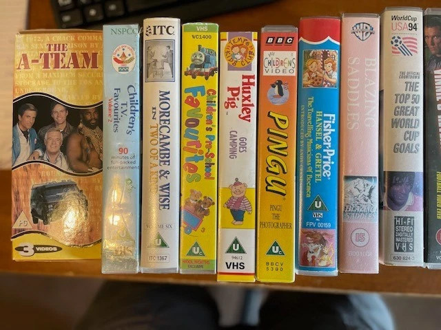 VARIOUS VHS TAPES, Childrens, Sport, The A Team , Movie (Blazing ...