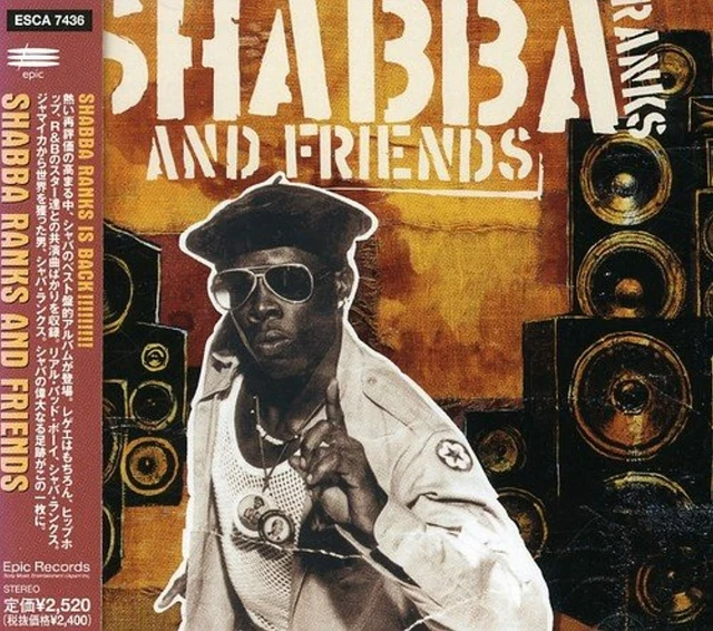 SHABBA RANKS AND Friends By Shabba Ranks On Audio CD Album Noir 1998 ...