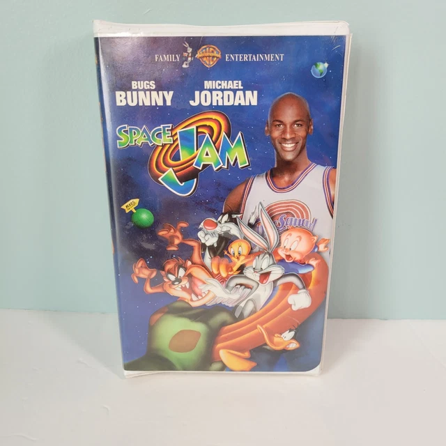 SPACE JAM VHS Michael Jordan Bugs Bunny Clam Shell Case 1996 vtg EUR 7 ...
