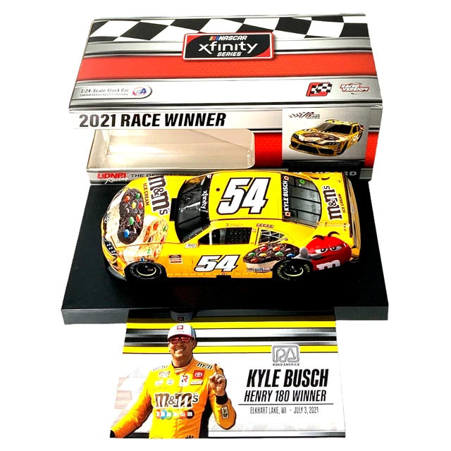 2021 1/24 KYLE Busch #54 M&M's Ice Cream Road America Vinci Supra 1 di ...