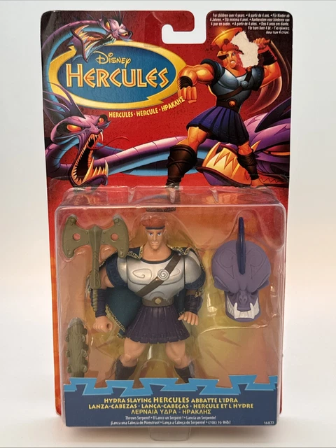 HERCULES HYDRA SLAYING Action Figure Vintage Mattel Walt Disney - Brand ...