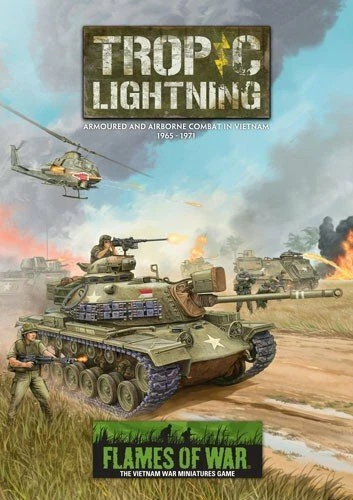 TROPIC LIGHTNING - Protection Et Aéroporté Combat En Vietnam - FLAMES ...