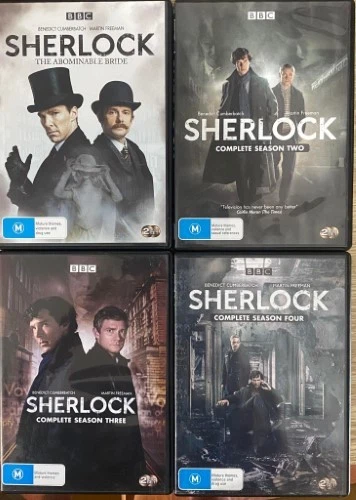 BULK SET DVD Sherlock The Abominable Bride & Seasons 2 3 4 ...