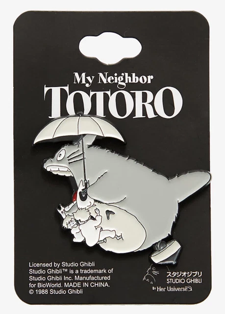 STUDIO GHIBLI HER Universe My Neighbor Totoro Flying Totoro Umbrella ...
