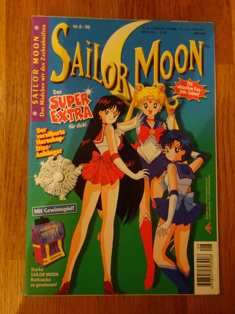 SAILOR MOON COMIC #8/98 mit Mondkalendar! Ungelesen! Manga / Anime EUR ...
