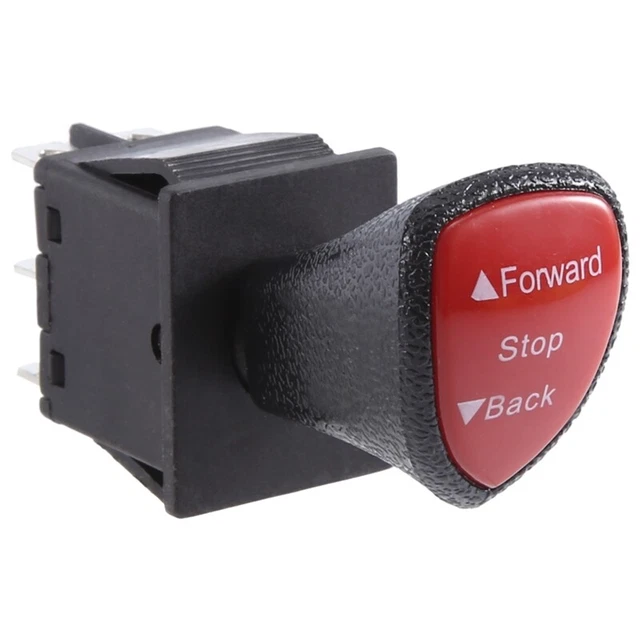 FORWARD-STOP-BACK DPDT 6PIN Latching Slide Rocker Switch KCD4-604-6P ...