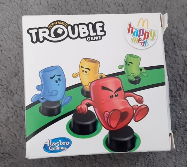MCDONALDS HAPPY MEAL Toys - Hasbro Trouble 'Pop-O-Matic' Game £1.75 ...