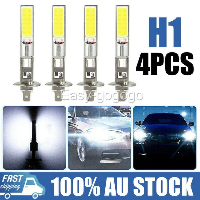 4X H1 LED Headlight Bulbs Kit Super White 80W Fog Driving Light DRL ...