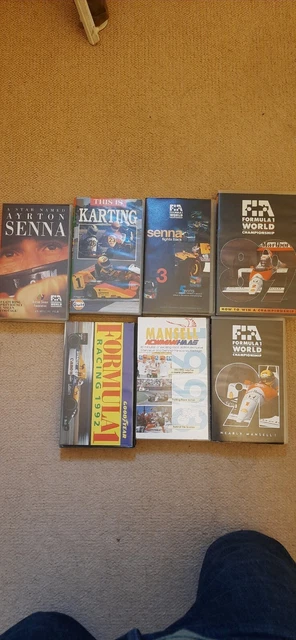 1990S VINTAGE F1 formula One VHS Video Tapes £2.00 - PicClick UK