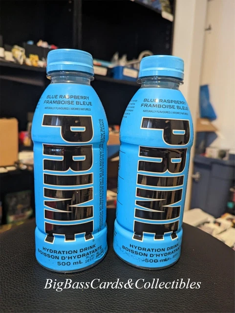 PRIME HYDRATION DRINK, Blue Raspberry Flavor 500 ML (16.9 Fl. Oz ...