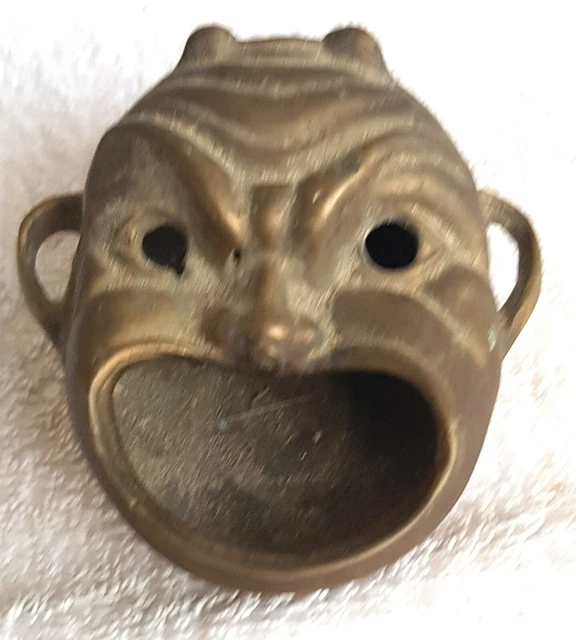 CENDRIER DE TÊTE de diable Bronze EUR 39,90 - PicClick FR