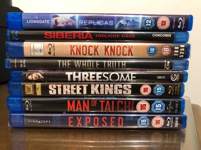 KEANU REEVES HD Blu-Ray Collection 'Box Set' 8 Movies EX to NEW £12.95 ...