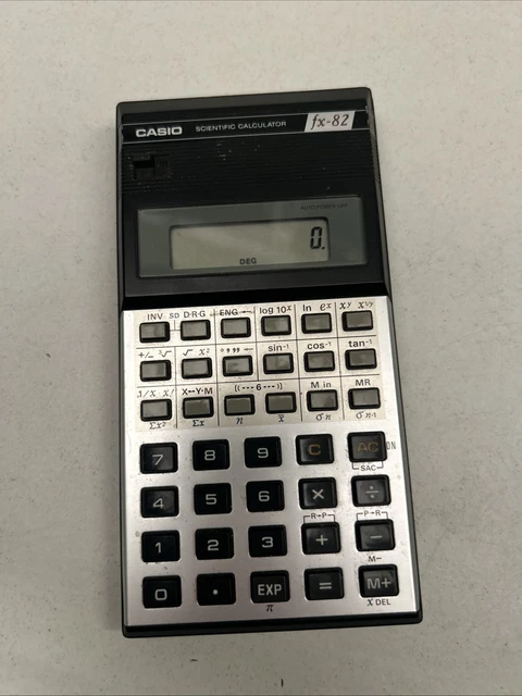 USED/GOOD CONDITION CASIO Made in Japan Scientific Calculator fx-82A £9 ...