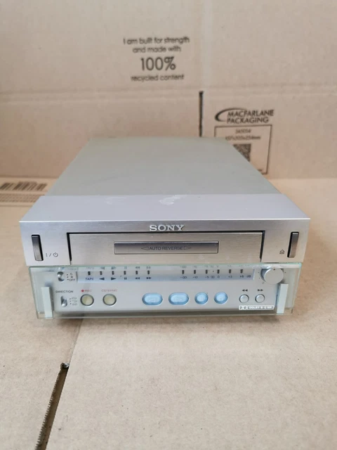 SONY TC-SD1 COMPACT Slim Cassette Tape Deck Dolby NR Hifi Separate ...