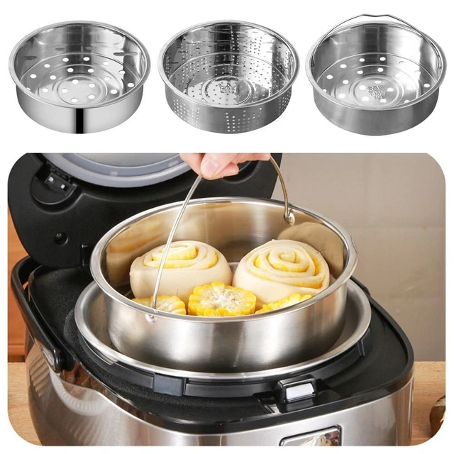 ANTI-SCALD STEAMER STEAMING Grid Rice Pressure Cooker Drain Basket ...