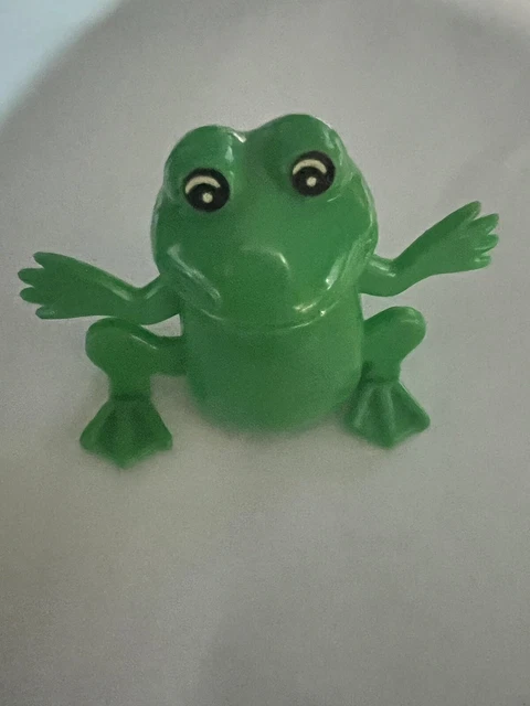 VINTAGE WIND UP Side Stepping Frog As Seen In Baby Einstein, Tested and ...