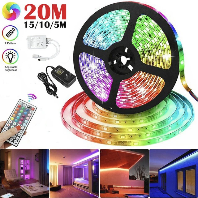 LED RGB 5050 44 Keys Infrared RGB Led Decoration Color Changing Light ...