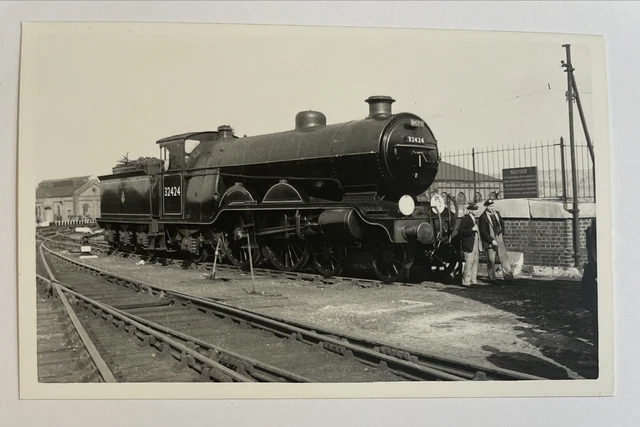 BR RAILWAY LOCOMOTIVE Photograph H2 Class - 32424 - A1240 £3.50 ...