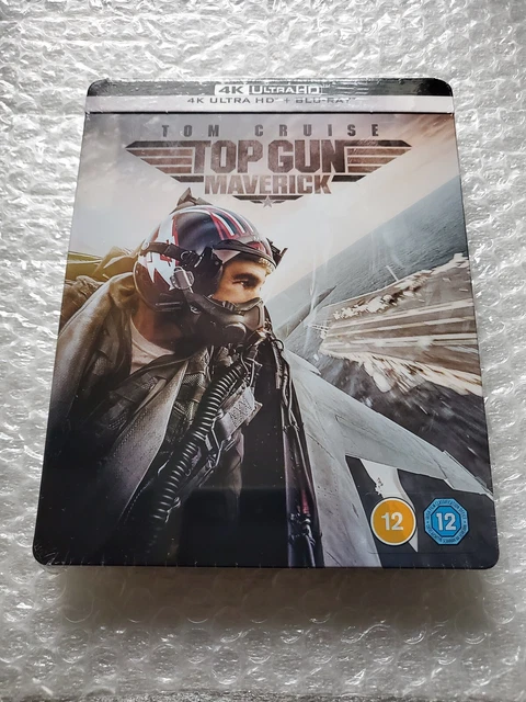 TOP GUN MAVERICK 4K/2D UK Exclusive Steelbook *Brand New Sealed* EUR 92 ...