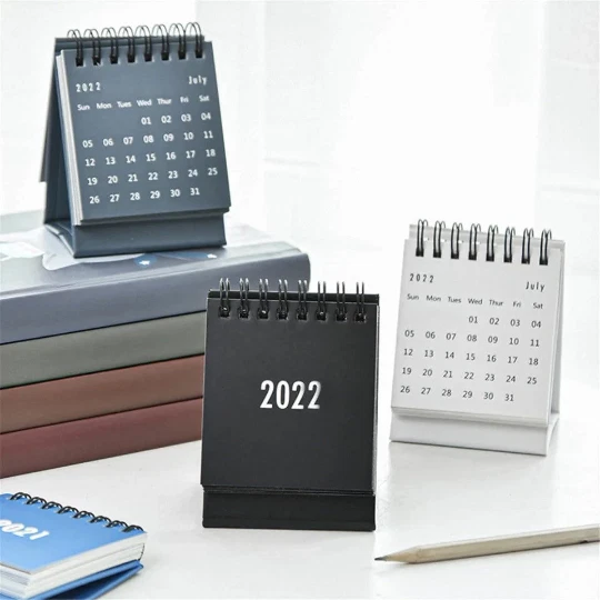 MINI 2022 CALENDAR Desktop Desk, Yearly Month Calendar Year Monthly ...
