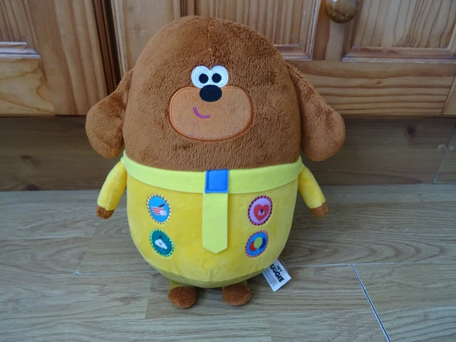 HEY DUGGEE PLUSH DUGGEE The Dog Soft Toy 10.5 ins High - with sounds £3 ...